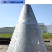 China Customized Carbon Steel Conical Bottom Tank Lid Cover for Industrial Applications for sale