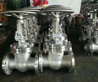 China 4 Inch 6 Inch 8 Inch CQATMT Cast Steel Flange Gate Valve with ANSI American Standard Size for sale