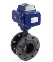 China Electric Actuator Control Dn300 Butterfly Valve for Gas Media Control in INDUSTRIAL for sale