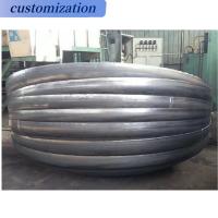 China Customized Support ASME Standard Spherical Bottom Claded Material Tank with Dished Ends for sale