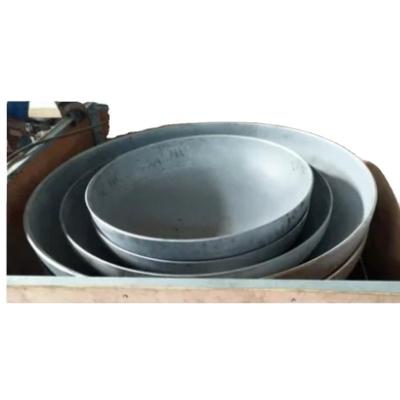 China ASME Standard Welding Connection Large Carbon Steel Elliptical Dished Heads for Tanks for sale