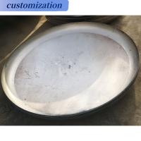 China ASME Standard Welding Connection Large Carbon Steel Elliptical Dished Heads for Tanks for sale