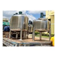 China Steel Gas Horizontal Electric Stainless Metal Storage Mixing Tank for Customer Needs for sale