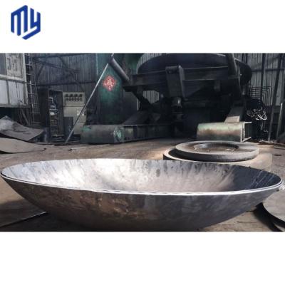 China Carbon Steel Welded Pipe End Hexagon Head Connection Welding Elliptical Dished Seal for sale