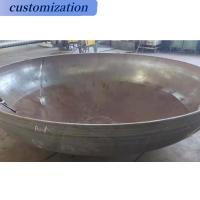 China Carbon Steel Welded Pipe End Hexagon Head Connection Welding Elliptical Dished Seal for sale