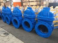 China Avaiable OEM Gate Valve BS515 DIN F4 F5 AWWA Rubber Seal Non Rising Stem Ductile Iron for sale