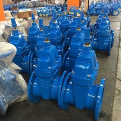 China Flange End Non-Rising Stem Gate Valves for Medium Temperature Pipeline for sale