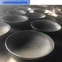 China Circle Forming Q345 S275JR Hot Press ASME Flanged Dished Tank Heads for Storage Vessel for sale