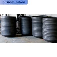 China Circle Forming Q345 S275JR Hot Press ASME Flanged Dished Tank Heads for Storage Vessel for sale