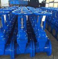 China Software Reengineering Non-Rising Ductile Iron Wedge Gate Valve with Rubber Seal Disc for sale