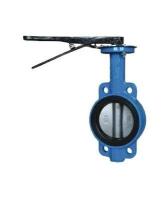 China EPDM Lined Butterfly Water Valve for Wafer Type Lugged Ductile Iron/Stainless Steel for sale