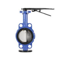 China EPDM Lined Butterfly Water Valve for Wafer Type Lugged Ductile Iron/Stainless Steel for sale