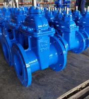 China DIN F4/F5 SAB OS Y Nrs Ductile Cast Iron Resilient Rubber Seat Flange Butterfly Valve for sale