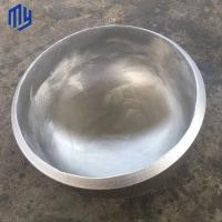 China Avalable SS304 SS316L Stainless Steel Polishing Pipe End Tube Ends Dished Tank Head for sale