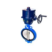 China DN150 PN16 PN25 Ductile Iron Hard Seal Gate Valves and Fitting with Pneumatic Actuator for sale