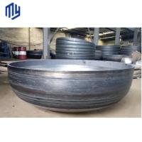 China 304 316L Sanitary Stainless Steel Pipe Threaded End Cap Dished Tank Head for Industry for sale