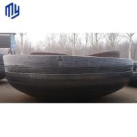 China Welding Connection Steel Tank Heads Dished End for Hemispherical Circle Boiler Parts for sale