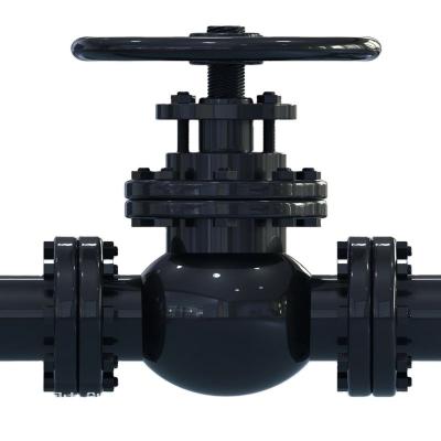 China Non Rising Stem Soft Sealing Elastic Seated Flange Gate Valve for Drain in CI Material for sale