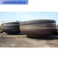 China Cold Pressed Elliptical Dished Steel Ellipsoidal Tank Heads for Welding Industry Needs for sale