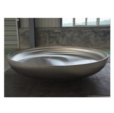 China Sus304 U-Stamp Elliptical Dished Head Tank End Covers for Welding Industry Connection for sale