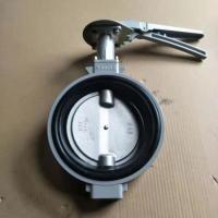 China Customized Service Standard Aluminium Alloy Body Two-Pieced Shaft Wafer Butterfly Valve for sale