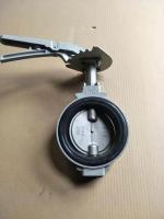 China EPDM PTFE Sealing Aluminium Alloy Body Wafer Butterfly Valve for Corrosion Resistance for sale