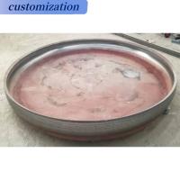 China Customized Size SS304 SS316 Elliptical Boilers Bottom Flat End for Tanks for sale