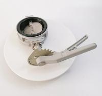 China BUTTERFLY Design Aluminium Alloy Wafer Butterfly Valve with Ductile Iron Body Material for sale