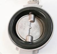 China BUTTERFLY Design Aluminium Alloy Wafer Butterfly Valve with Ductile Iron Body Material for sale