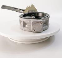 China BUTTERFLY Design Aluminium Alloy Wafer Butterfly Valve with Ductile Iron Body Material for sale