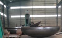 China Casting SS304 SS316L Stainless Steel Polishing Pipe End Dished Elliptical Head Tank Head for sale