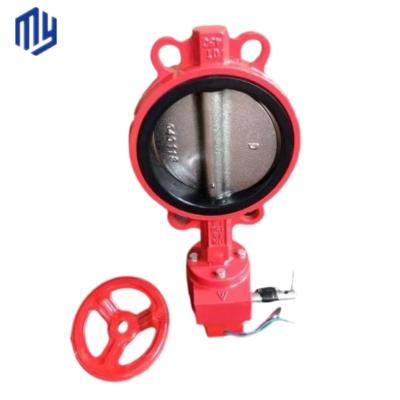 China Low Temperature Applications Wafer Center Butterfly Valve with Diaphragm Structure for sale