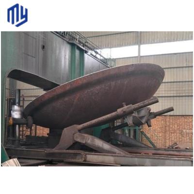 China Casting Equal Oil Equipment Parts Forming Dish End Elliptical Head Boiler End Heads for sale