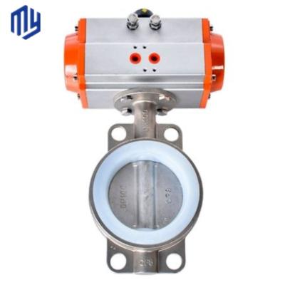 China Diaphragm Structure Hydraulic Type 4 Inch Manual Butterfly Valve for Process Control for sale