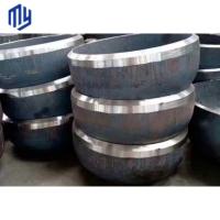 China Industry Large Diameter Flat Bottom Ellipticalconical Oval Head Iron Pressed Stainless Steel Head Casting for sale