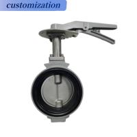 China Ultra-light Aluminum Alloy Body Butterfly Valve Pneumatic Actuator for Smooth Control for sale