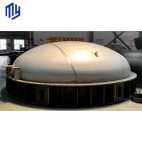China ASME Standard Carbon Steel Stainless Steel Elliptical Spherical Dished Head for Tanks for sale