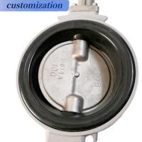 China Medium Temperature Aluminum Handwheel Butterfly Valve with Diaphragm Structure Design for sale