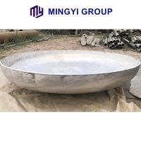 China Elliptical Dished Tank Head End Cap with Cold Formed Technology and Hexagon/Round Code for sale