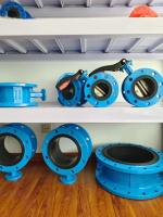 China Oil Media Hard Flange Butterfly Valve with Customizable Port Size and Eccentric Design for sale