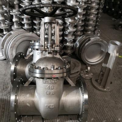 China CF8 Stainless Steel Flanged End Gate Valve for Industrial Y Type Strainer Filtration for sale