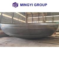 China Large Elliptical Dished Heads for Tanks Casting SS304 316 Torispheircal Dish Bottom End for sale