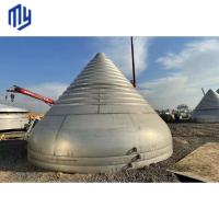 China Excellent Steel Metal Tank Boiler Cone Conical Bottom Head for Customer Requirements for sale