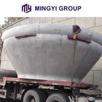 China Casting Steel Tank End Dished Conical Head for Customized Specifications for sale