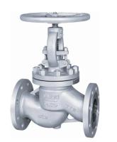 China Low Temperature Media Support 4 inch Wcb Carbon Steel Flanged Globe Valve for Results for sale