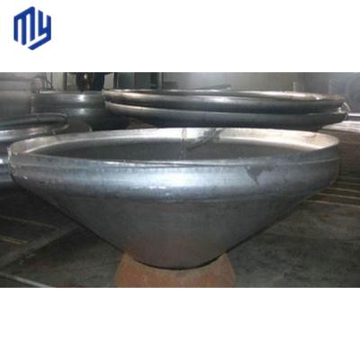 China Equal Design ASME Tank Conical Head with Flange Connection and Carbon Steel Material for sale
