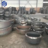 China Equal Design ASME Tank Conical Head with Flange Connection and Carbon Steel Material for sale