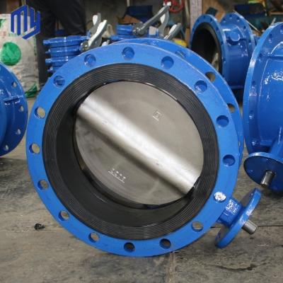 China Double Eccentric Flange PVC Butterfly Valve and Pneumatic Actuation for Industrial for sale