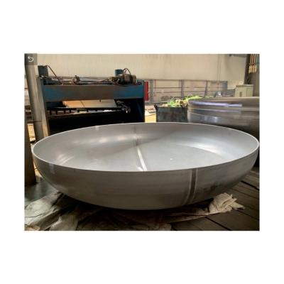 China Circle Head Welding Connection Elliptical Pressure Vessel Tank Heads Tank Bottom End for sale