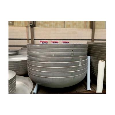 China Special Shaped Stainless Steel Mixing Tank Head in Large Circle for Welding Connection for sale